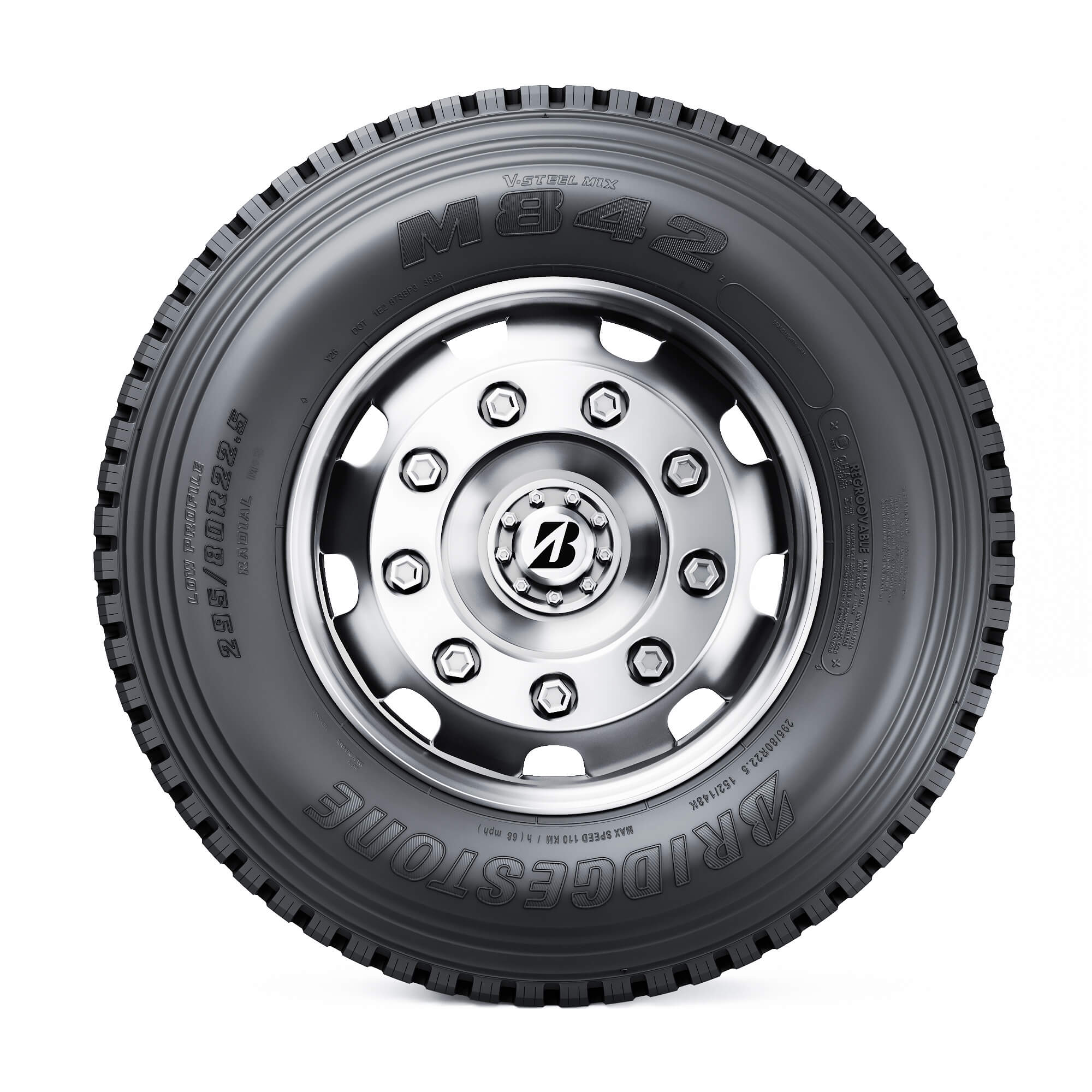 Pneu Bridgestone 12R22.5 16K M842